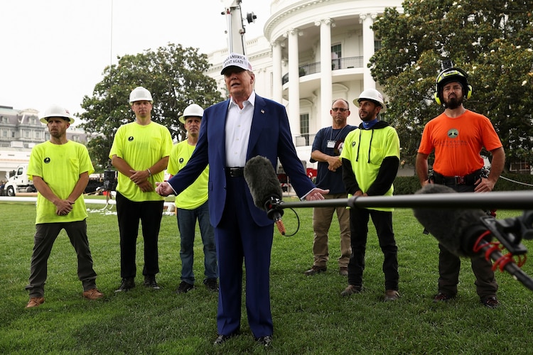 Worker baffled by Trump's rant at White House event. - The Mind Shield